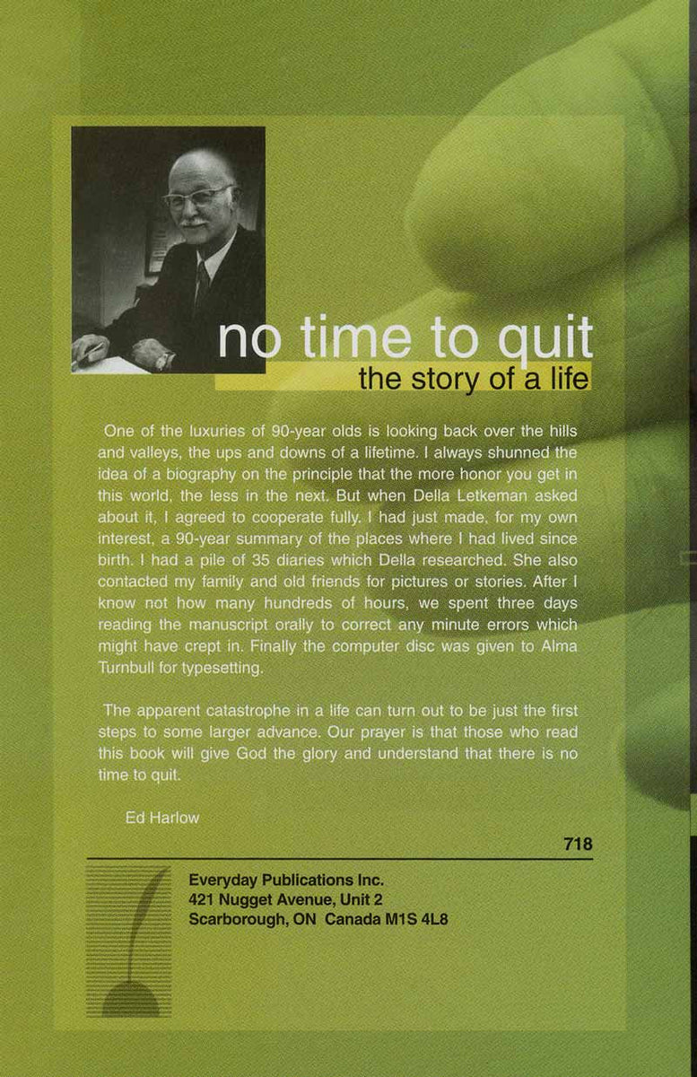 No Time to Quit – Emmaus Worldwide