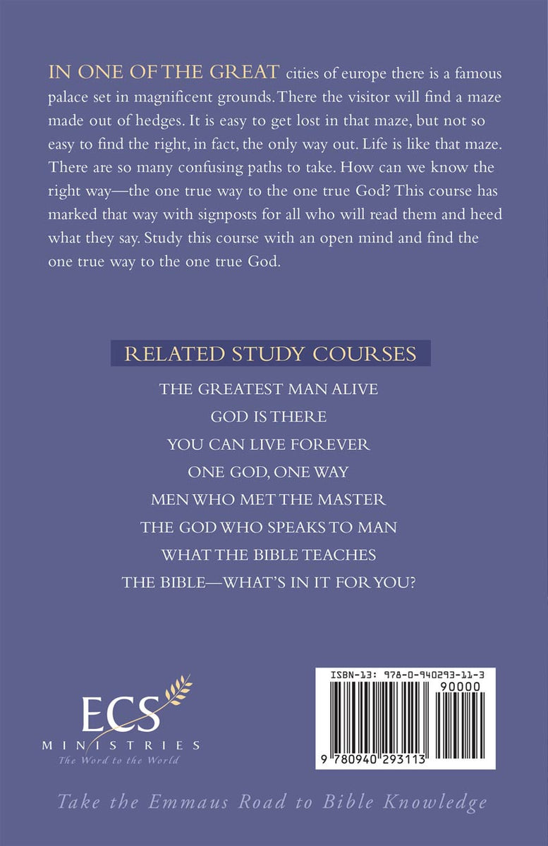 One God, One Way – Emmaus Worldwide