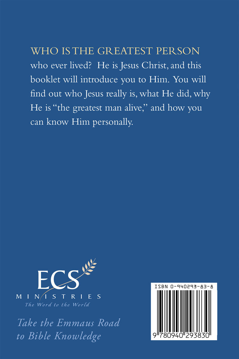 Who Is the Greatest Man Alive – Emmaus Worldwide